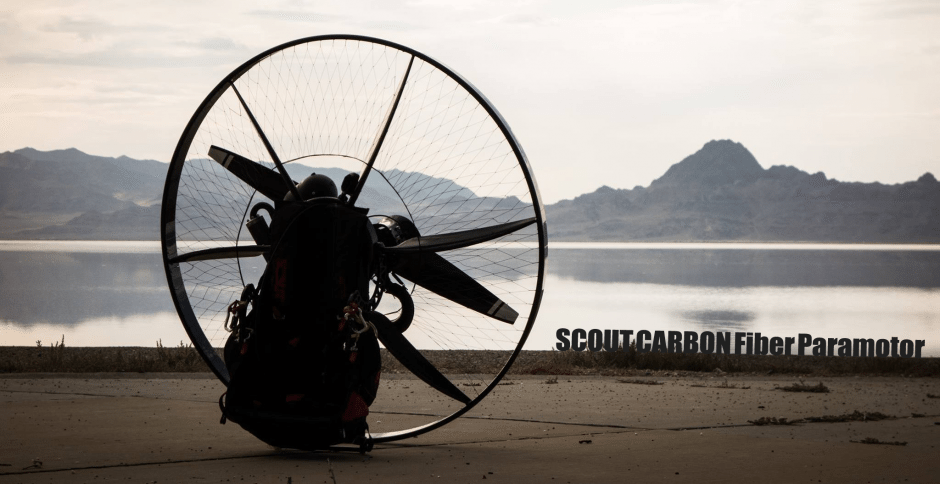 Scout 185 Carbon Fiber Paramotor - Scout Paramotors USA
